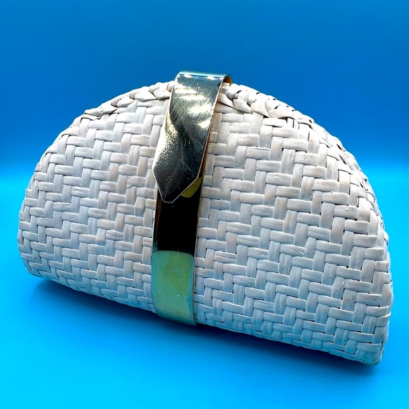 Rodo | Bags | Vintage Rodo Italian Rattan Clutch | Poshmark